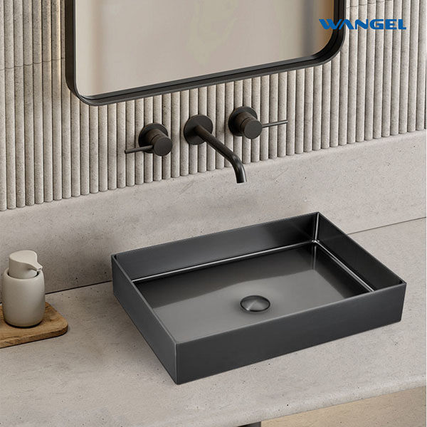 Wangel Rectangular Handmade Sink Countertop Kitchen Sinks SUS304 ...