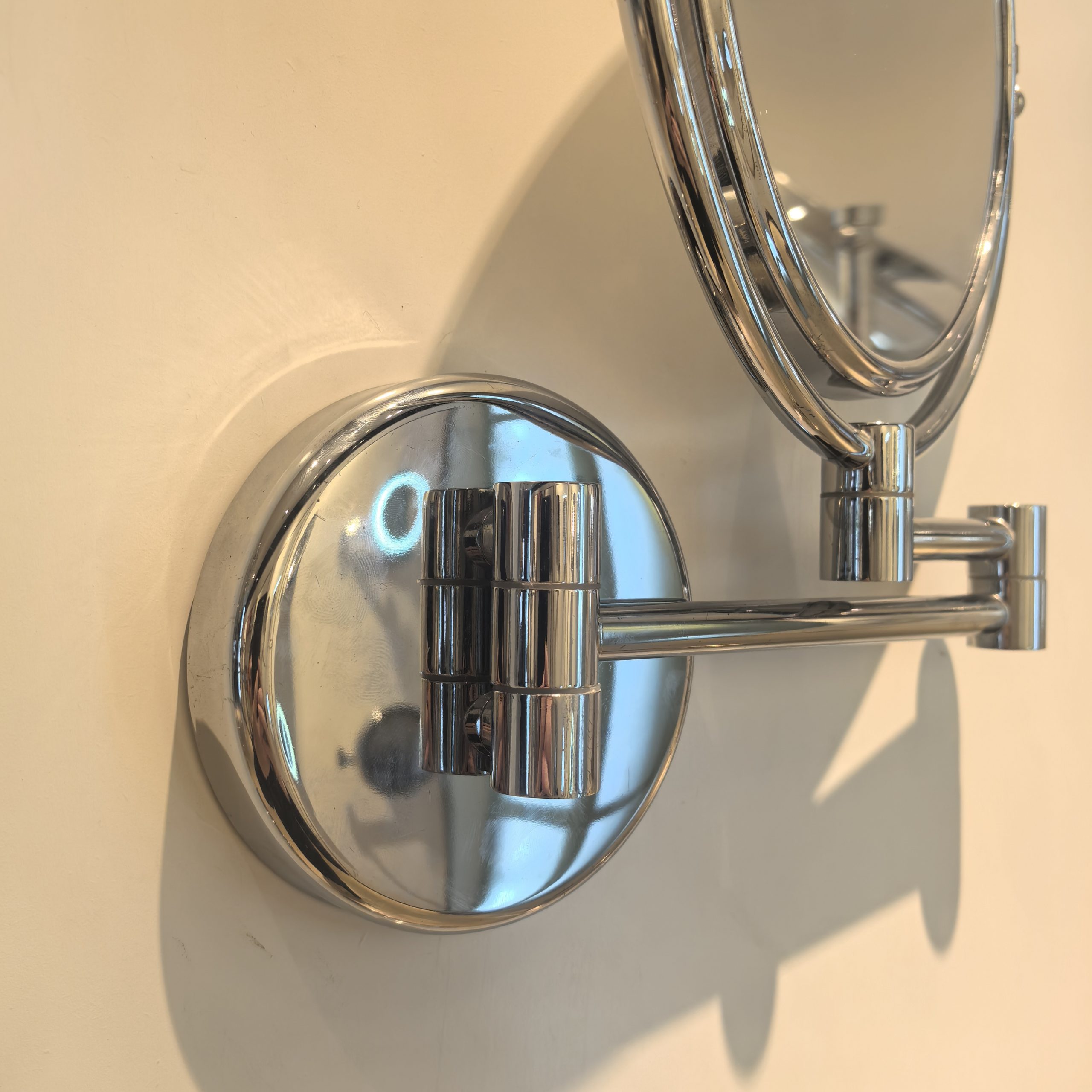 Wall-mounted Double-sided Bathroom Shaving Magnifying Mirror 360-degree ...