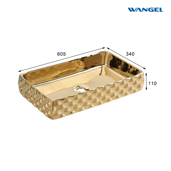 Luxury Durable High Quality Rectangle Modern Style Design Countertop ...