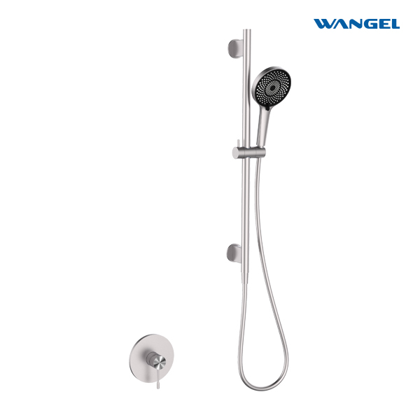 Modern Single-Function Wall-Mounted Stainless Steel Shower Head Set ...