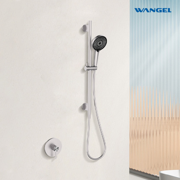 Modern Single-Function Wall-Mounted Stainless Steel Shower Head Set ...
