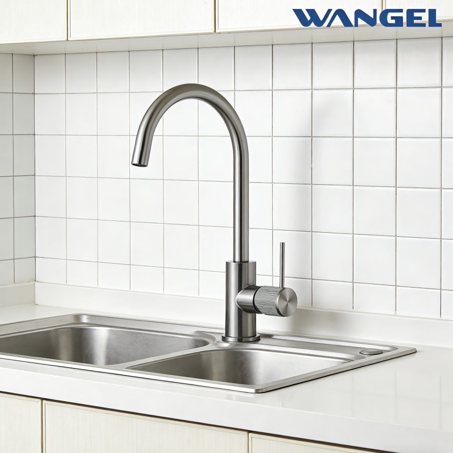 SpinGleam Gunmetal Kitchen Faucet - Wangel Group - Leading Manufacturer ...