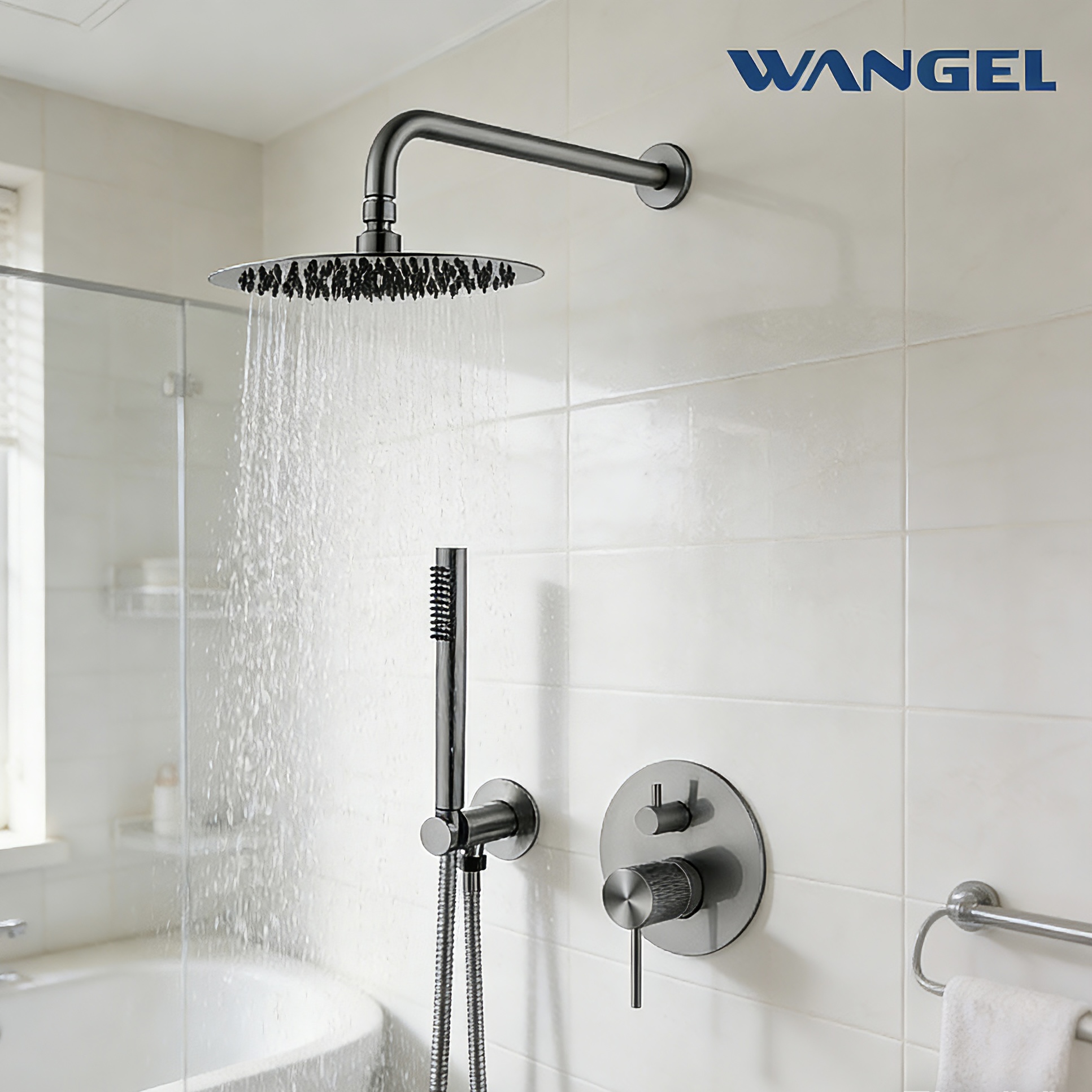 Wangel Gunmetal Dual-Mode Shower System - Wangel Group - Leading ...