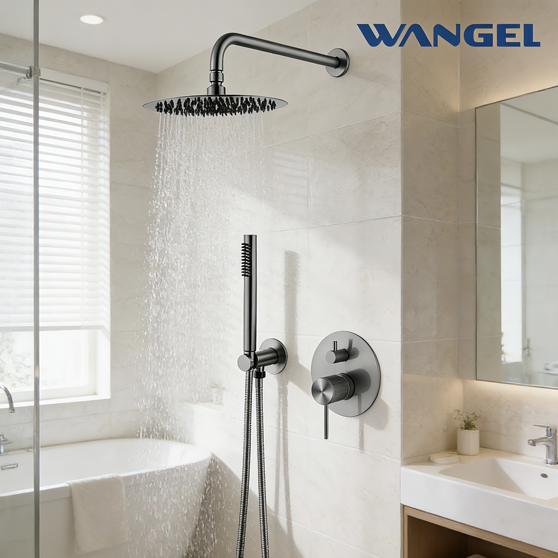 Wangel Gunmetal Dual-Mode Shower System - Wangel Group - Leading ...